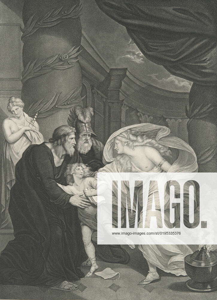 Rome, Titus s Garden-Lucius Pursued by Lavinia (Shakespeare..., first ...