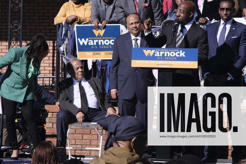 November 27, 2022, Atlanta, Georgia, USA: Senator Raphael Warnock(D-GA ...