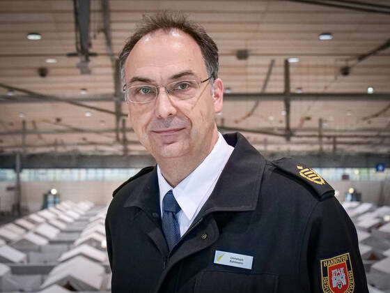 Christoph Bahlmann Chief of the Hanover Fire Department Christoph ...