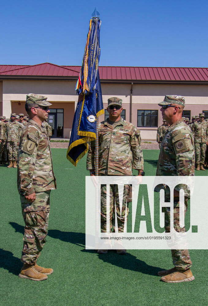 U.S. Army Lt. Col. Shawn Tabankin the 1st Battalion, 69th Infantry Regiment commander, and Command