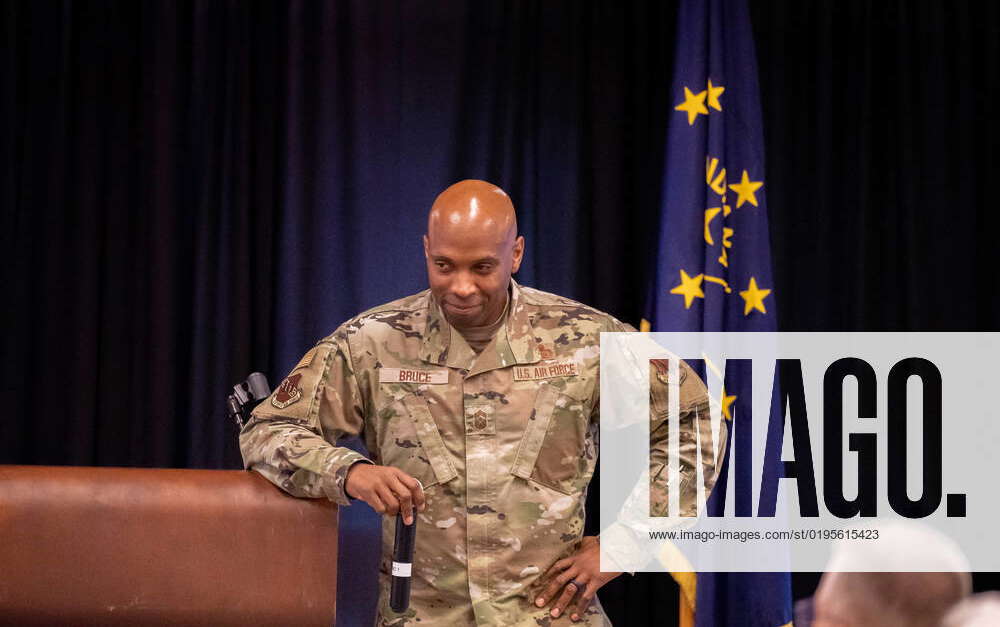 Air Force Chief Master Sgt. Kenneth M. Bruce, Jr., the 16th Air Force ...