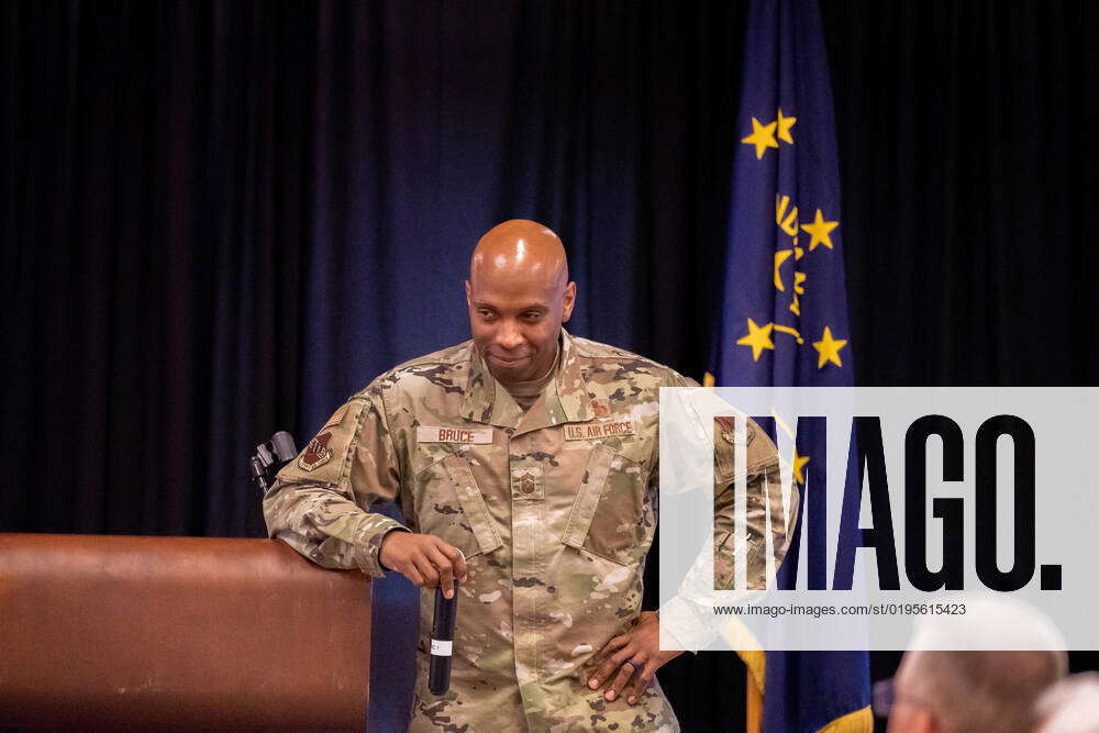 Air Force Chief Master Sgt. Kenneth M. Bruce, Jr., the 16th Air Force ...