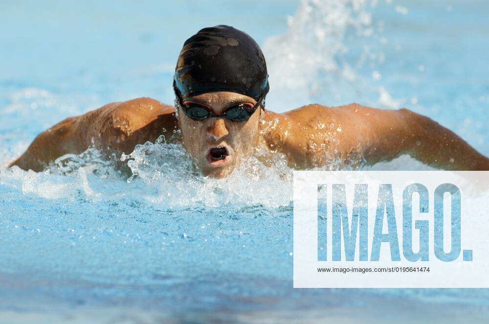 Professional Male Swimmer, model released, property released, 9868438 ...