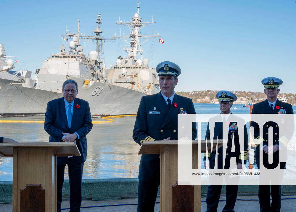 HALIFAX, Nova Scotia Vice Adm. Angus Topshee, commander, Royal Canadian ...