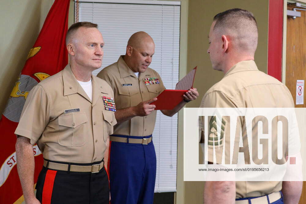 U S Marine Corps Brig Gen Jason L Morris Commanding General Of