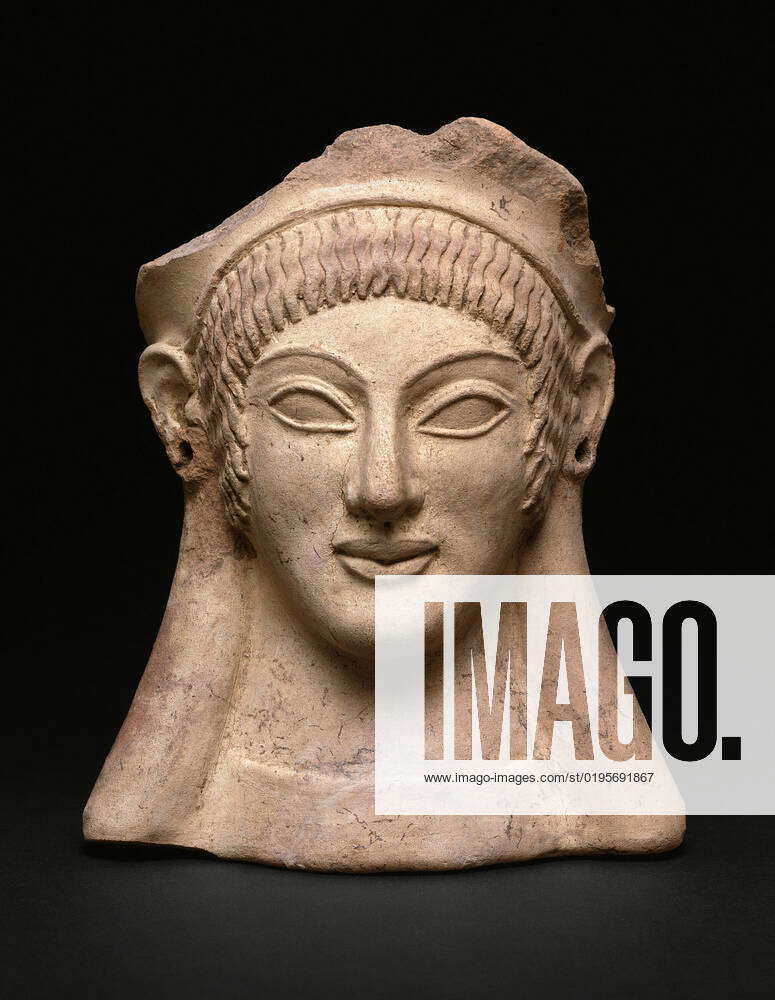 Votive in the Shape of a Woman s Head, about 500 BCE. Creator
