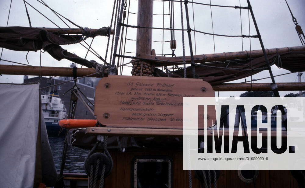 Vessels SS Galaeasse Frithjof in Karlshamn