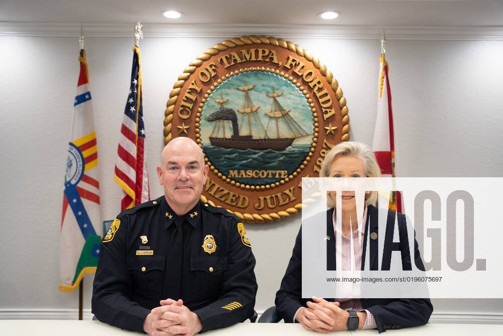 December 5, 2022, Tampa, Florida, USA: (From left) Acting Tampa police ...