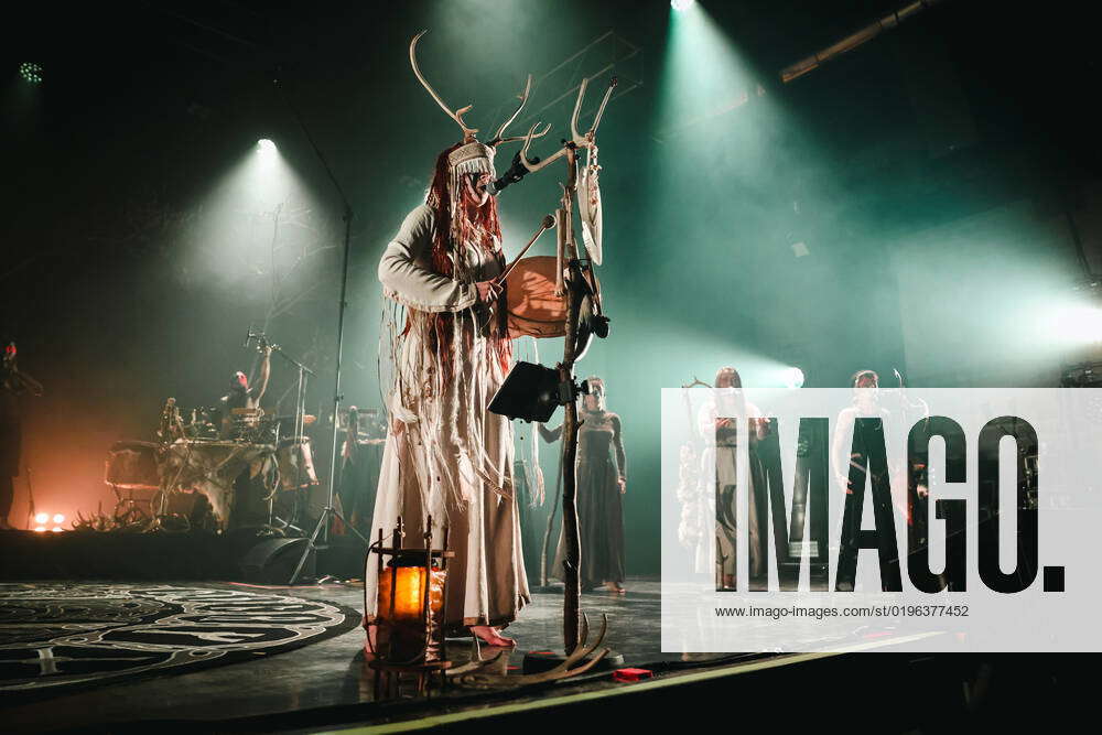 Heilung Performs In Concert In Milan Maria Franz of Heilung performs ...