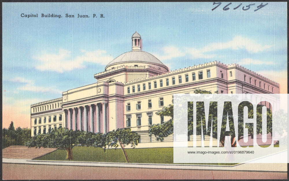 Capitol Building, San Juan, P. R., Capitols, Tichnor Brothers ...