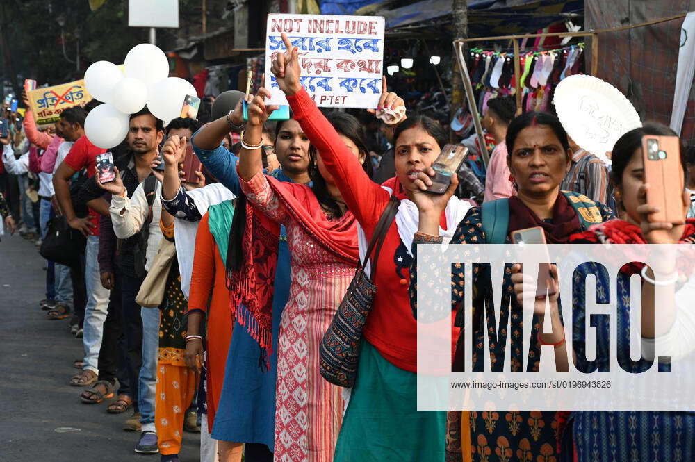 KOLKATA, INDIA - DECEMBER 19: Job seekers protest rally by School ...