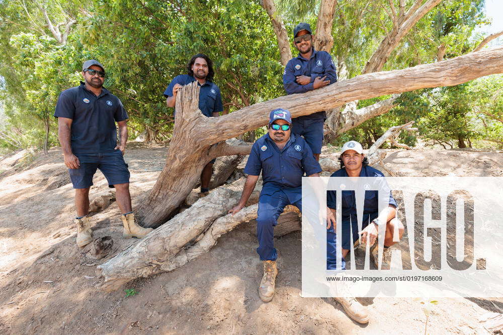 BUNUBA RANGERS, Bunuba Rangers, (L-R) Paul Bin Basu, Karl Bin Basu ...