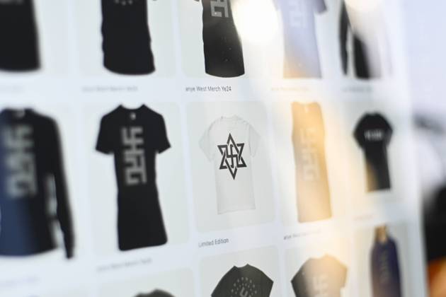 Rapper Kanye West Presidential Campaign Merchandise Features Swastika ...