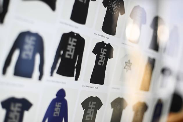 Rapper Kanye West Presidential Campaign Merchandise Features Swastika ...