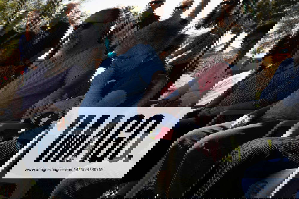 Karen Althoff accepts an American Flag in honor of her late Husband Lt ...