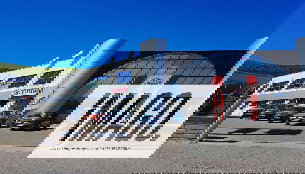 Antalya, Turkey - September 17, 2022: View of the facade of a Toyota ...