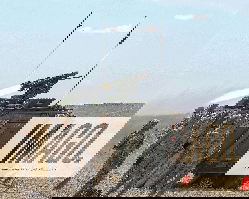 Col. Andrew Kiser, left, commander of 2nd Stryker Brigade Combat Team ...