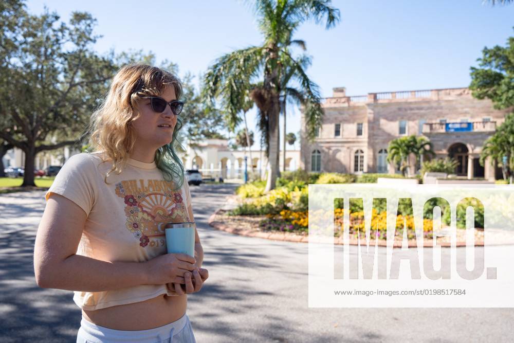 Sarasota, Florida, USA: Sam Sharf, a second year international politics ...