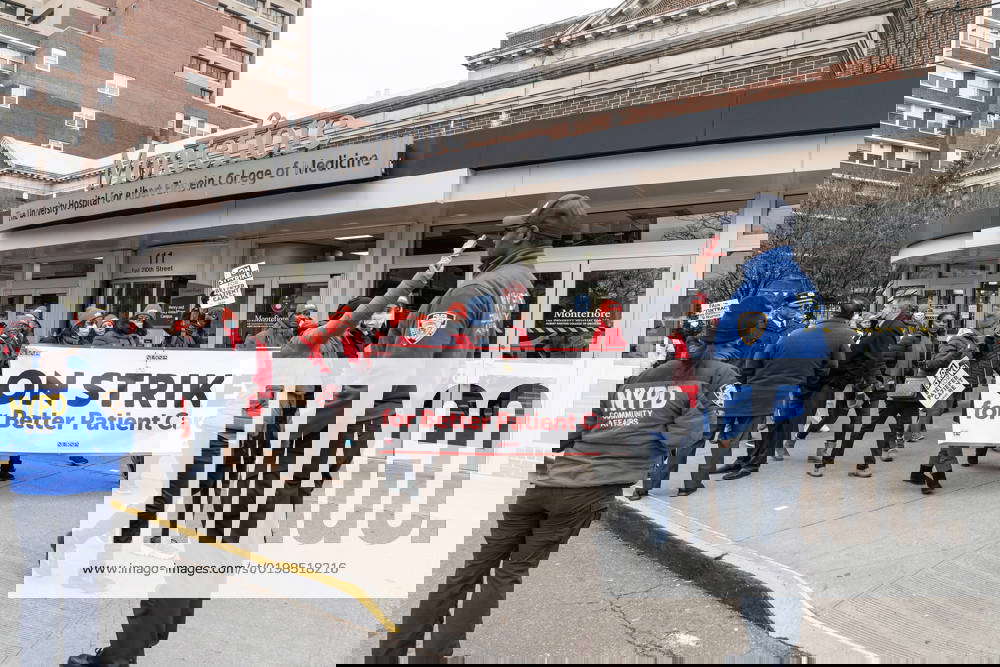 NYC nurses continue to strike Nurses at Montefiore Medical Center in ...