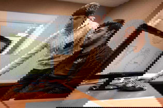 Armenia - Gyumri Endanik - A teenager takes computer classes. The ...