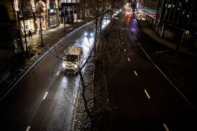 Hammersborg Tunnel Oslo 20230111 Overview of the Pilestredet at the ...