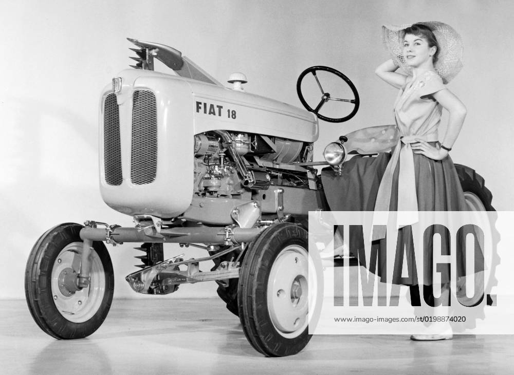 Fiat tractor and model