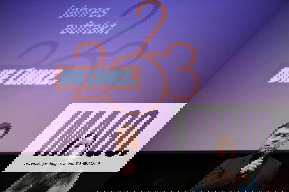 Berlin, political annual kick-off of the party Die Linke 2023 On 13 01 ...