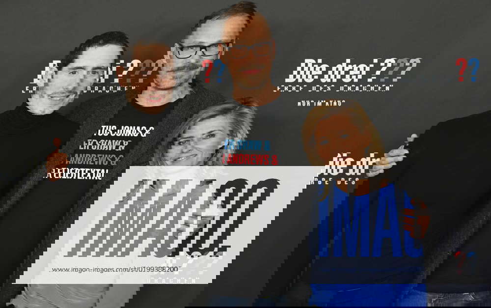 Tim Dünschede, Andre Marx und Justyna Müsch bei der Premiere des ...