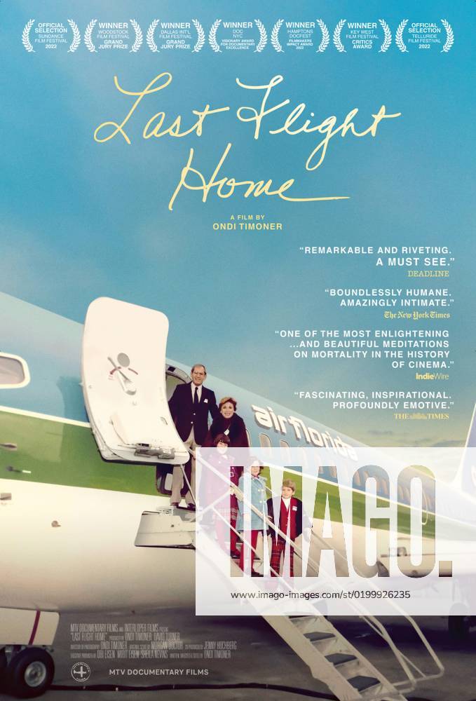 LAST FLIGHT HOME, US poster, Eli Timoner, 2022. MTV Documentary Films ...