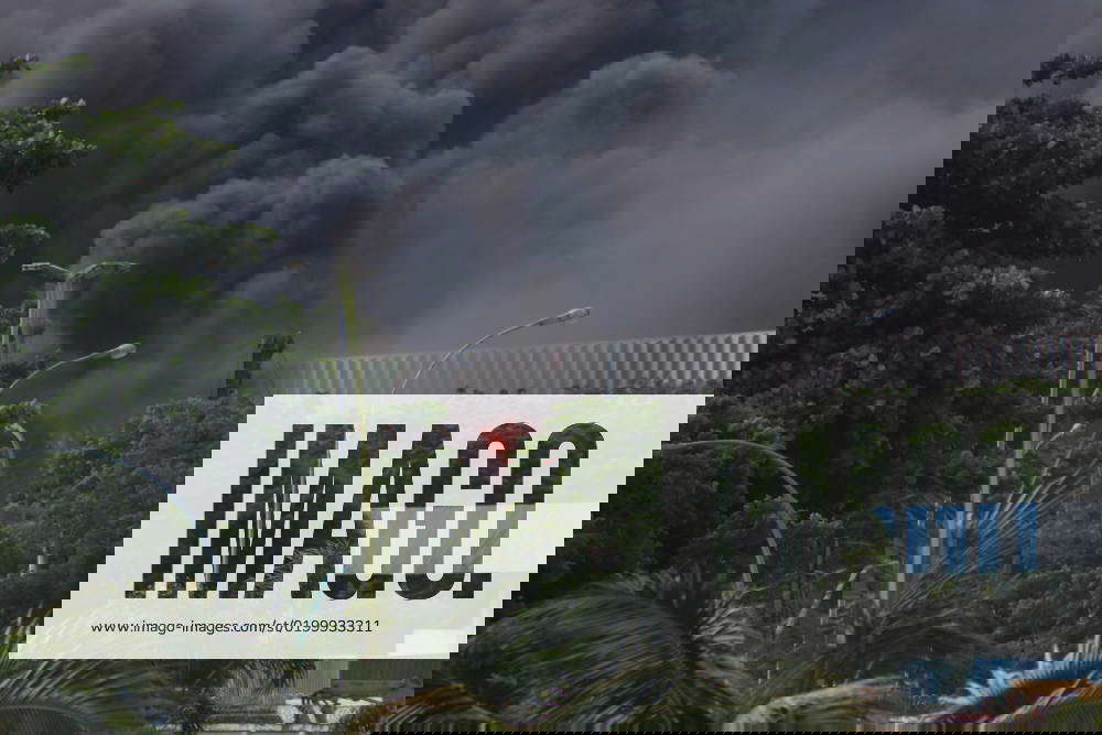 A Cargo Terminal on Fire in Rio de Janeiro. (INT) A Cargo Terminal on ...