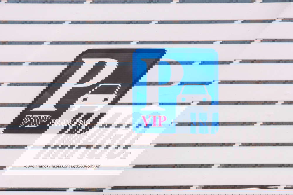 Vip parking sign on white wooden wall,shallow focus , 13570618, VIP ...