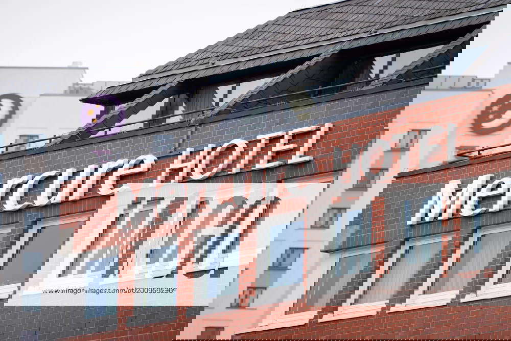 Mercure Hotel symbol photo logo on a hotel of the hotel chain Mercure ...