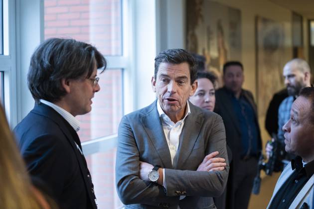 HOOFDDORP CEO Ruud Sondag of Schiphol during the opening of a security ...