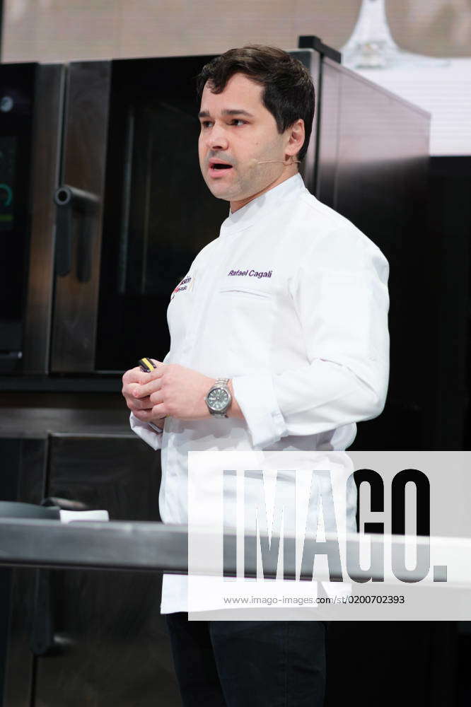 January 25, 2023, Madrid, Spain: UK chef Rafael Cagali from Da Terra ...