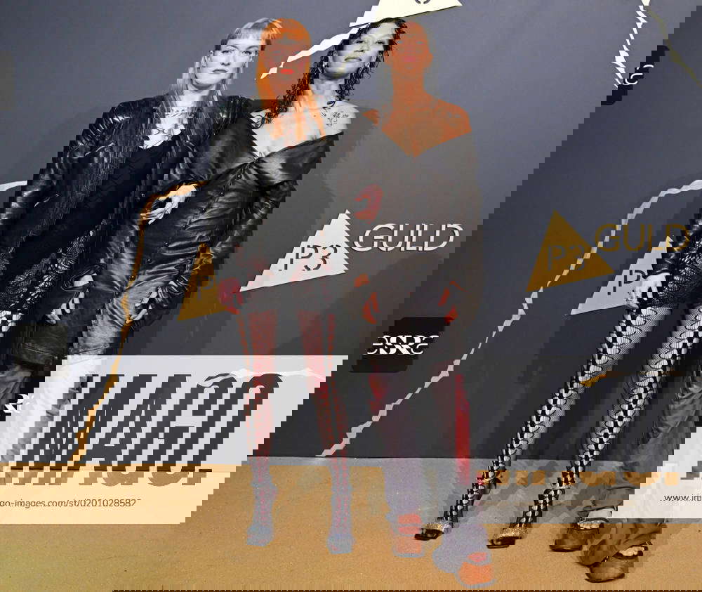 GOTHENBURG 20230127 Icona Pop, Caroline Hjelt and Aino Jawo, arrive at ...