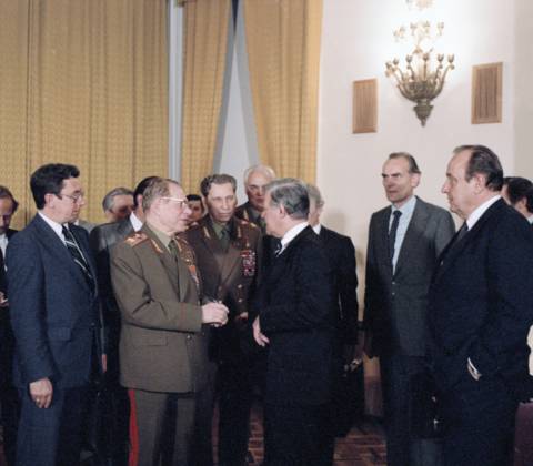Moscow, USSR. Member of the Politburo of the CPSU Central Committee ...