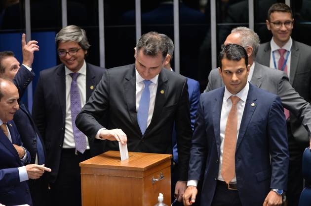 Re-election of Senate Leader -Rodrigo Pacheco. Re-election of Senate ...