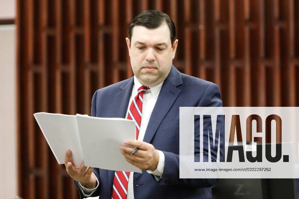 February 7, 2023, Tampa, Florida, USA: Associate Attorney Joseph Kudia ...