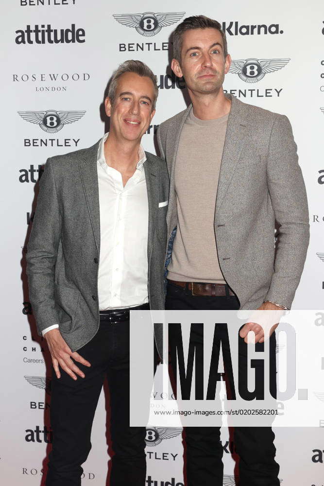 Ben Thompson and Andy Roche attend Attitude 101 2023 at The Rosewood ...