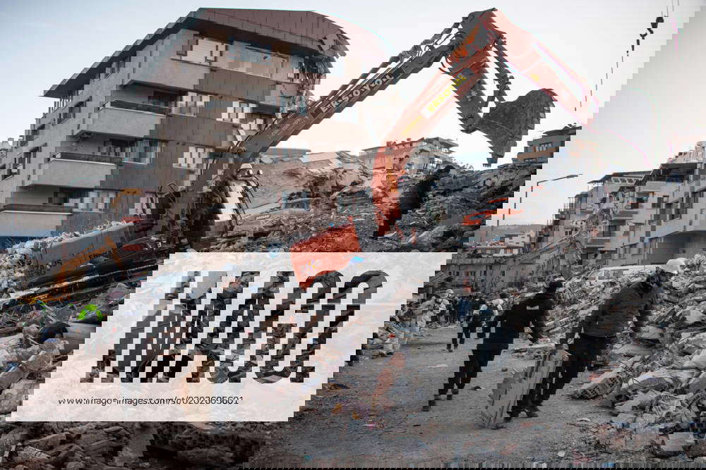 Earthquake Rescue Crews Work In Antakya Turkey On 11 February 2023