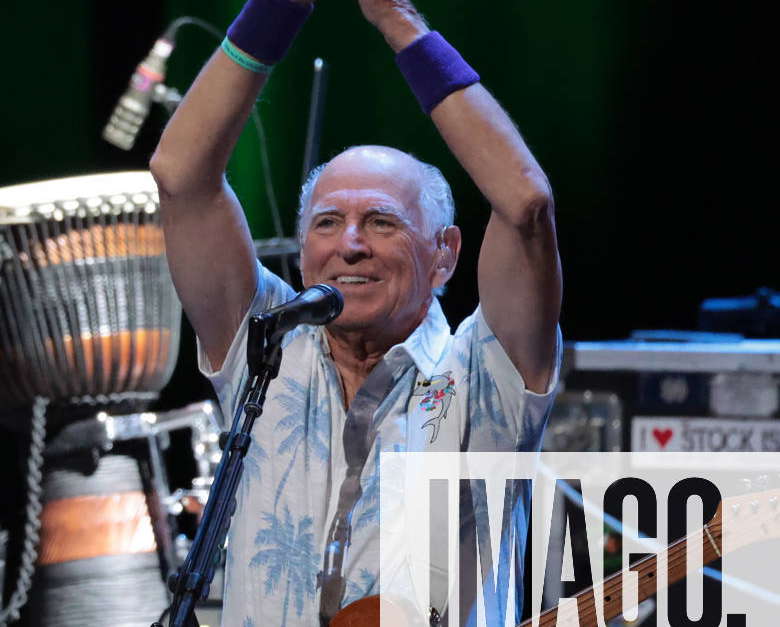 Jimmy Buffett & The Coral Reefer Band during the Second Wind Tour 2023, performs on stage at the