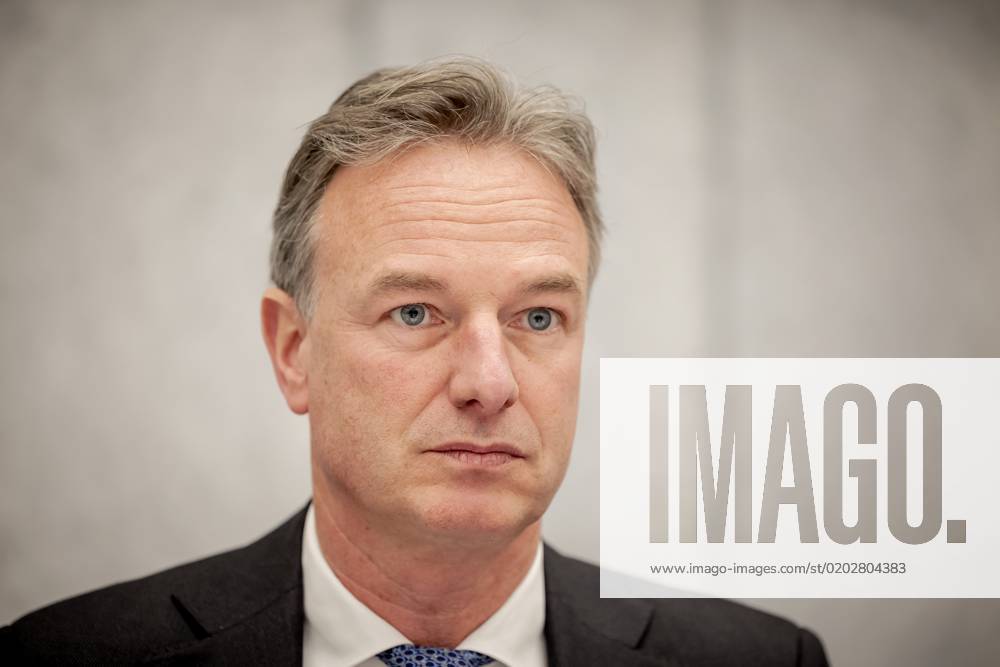 THE HAGUE - Steven van Rijswijk CEO ING during a hearing with the House ...