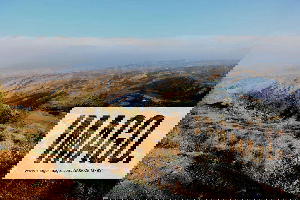 Berg Nebo, Mount Nebo, Abarim Gebirge, Jordanien Abarim Mountains