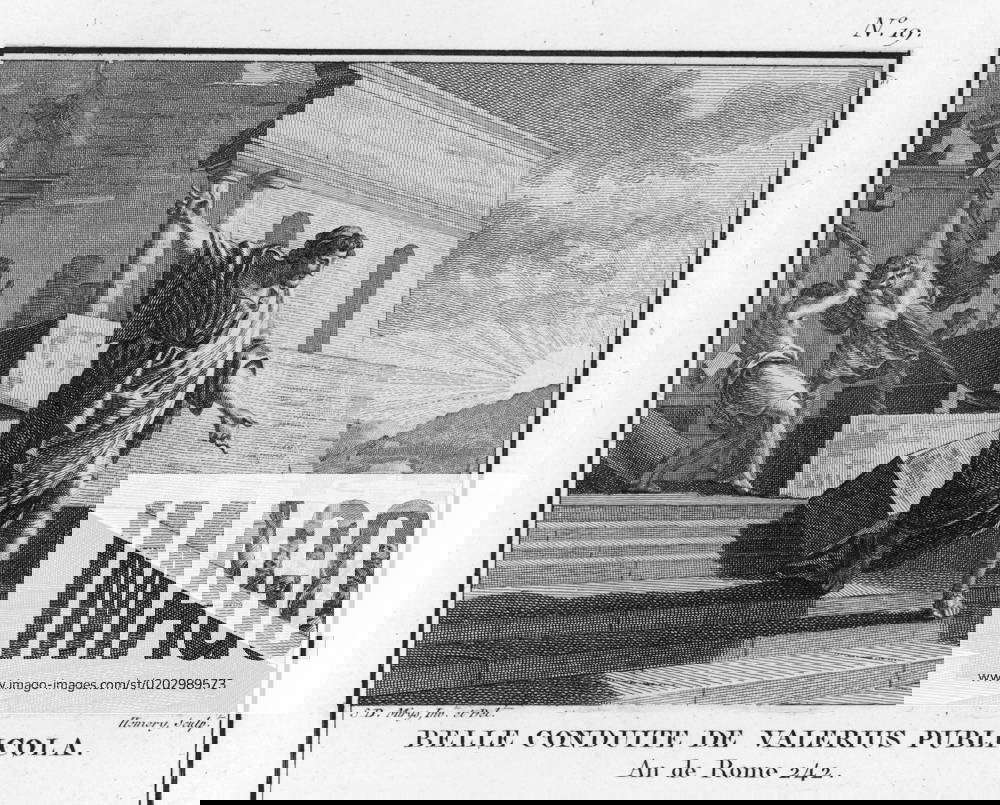 Publius Valerius Publicola destroys his own house Publius Valerius ...