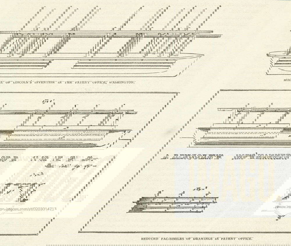 BOAT INVENTION LINCOLN An improved system for buoying vessels, patented ...