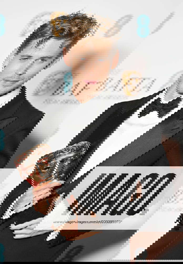 American actor Austin Butler attends the Winners Room at the EE British ...