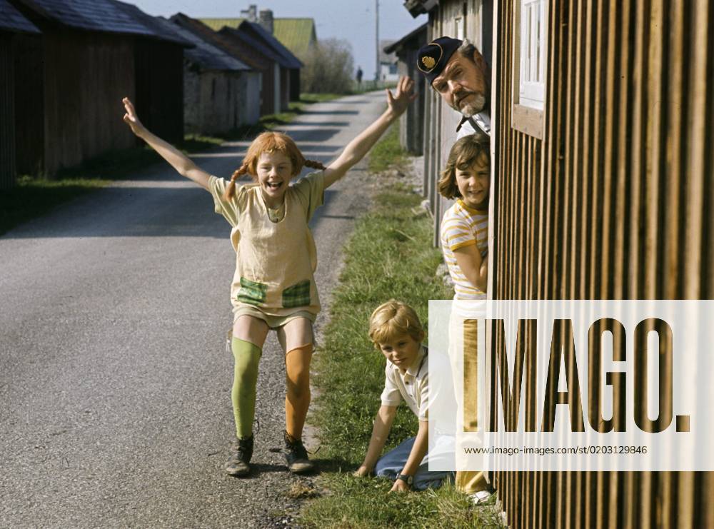 1970 05 12 Child actors Inger Nilsson, Par Sundberg, Maria Persson with ...
