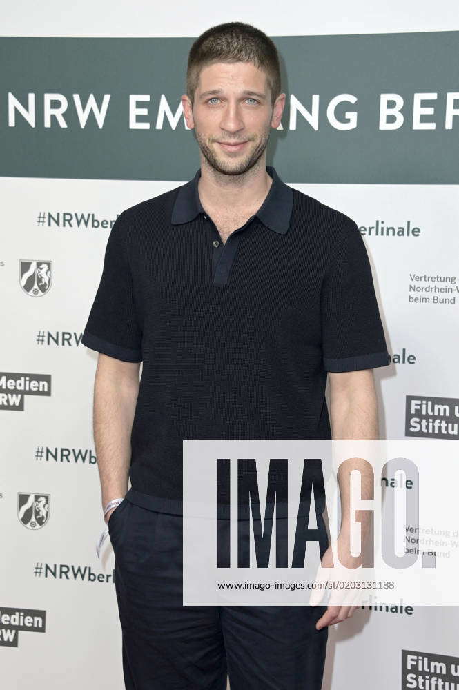 Slavko Popadic at the NRW reception during the Berlinale 2023 73 Berlin ...