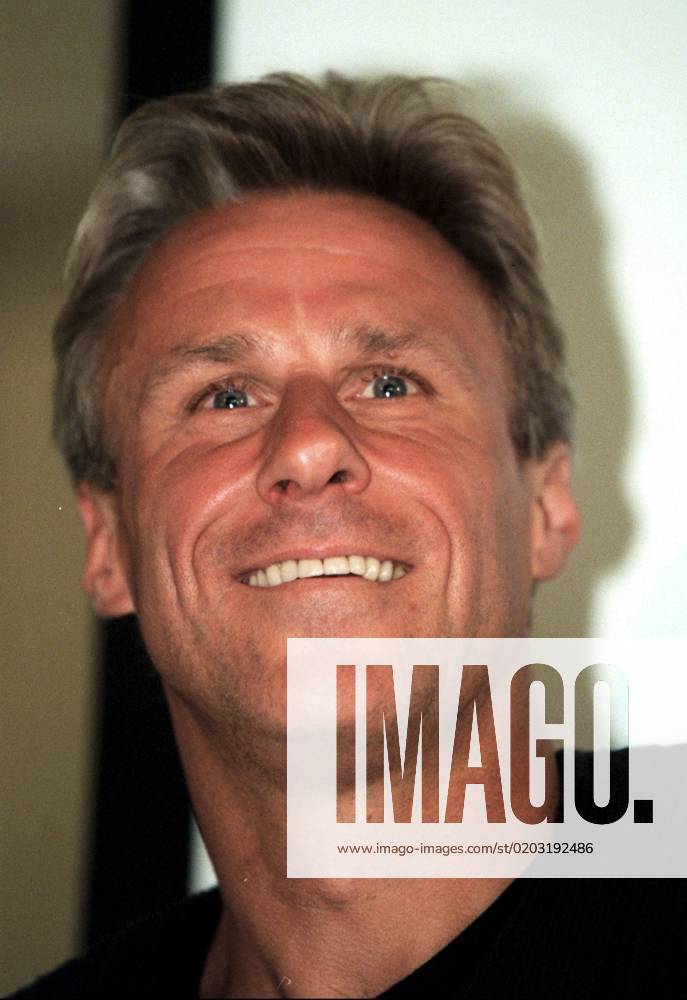 SCANPIX SWEDEN, 1999 04 14 Dr Alban, Björn Borg, Tomas Brolin and Mattias Frisk present the album