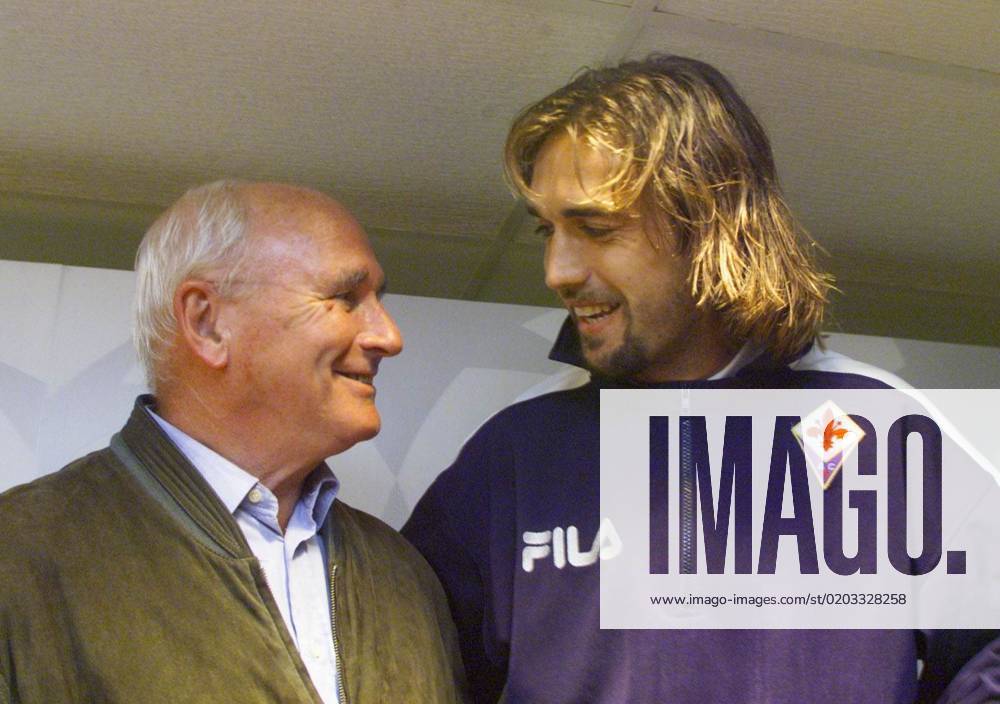 Former Fiorentina star Kurre Hamrin met on Tuesday with current star ...